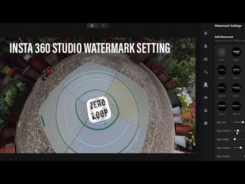 Come Inserire un Watermark Personalizzato nei Video a 360° con Insta360 ...