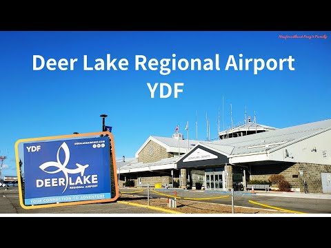 Deer Lake Regional Airport YDF Newfoundland Canada