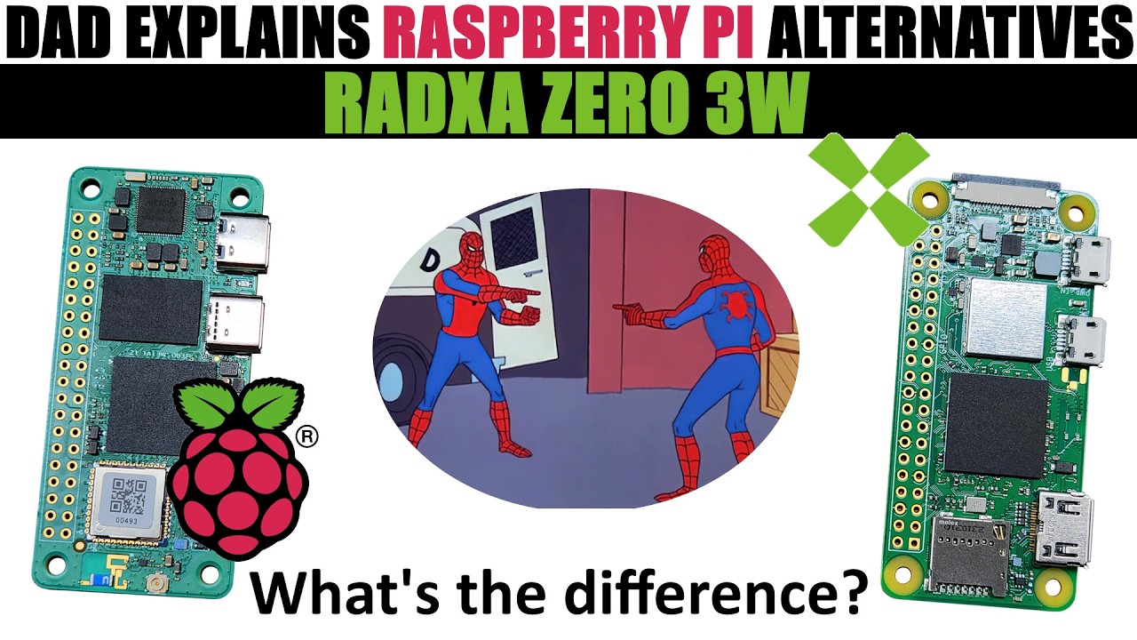 Raspberry Pi too EXPENSIVE? Dad Explains the Radxa Zero 3W