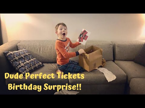 Dude Perfect 2020 Tour Ticket Surprise