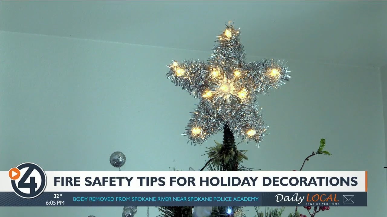 Fire safety tips for holiday decorations