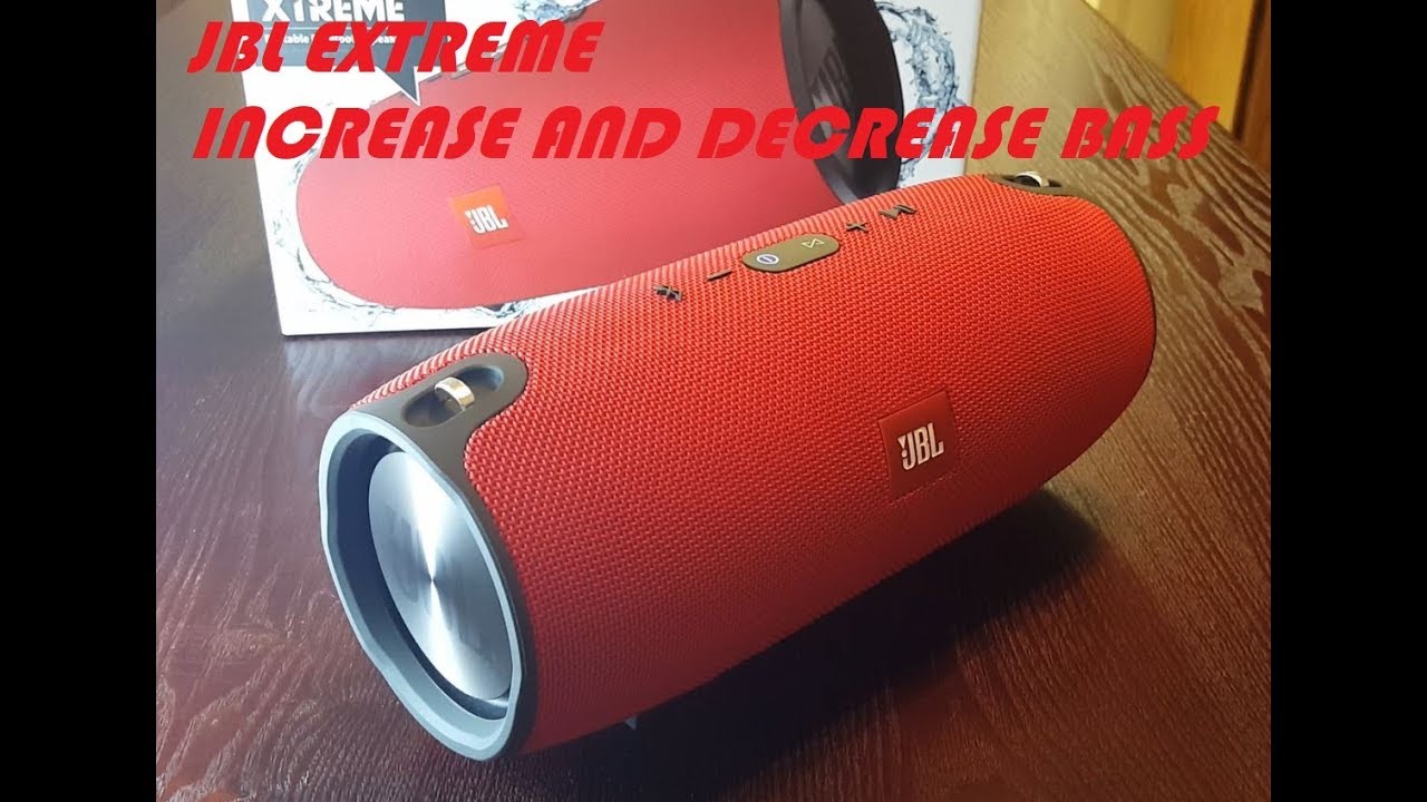 JBL EXTREME BASS TRICK - Increase and Decrease Bass