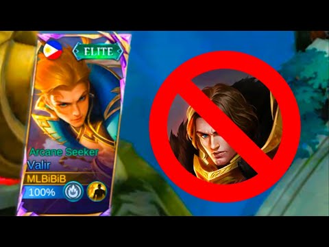 VALIR BEST FOR COUNTER [ TANK AND FIGTHER ] AMAZING GAMEPLAY VALIR BUILD & EMBLEM | MLBB