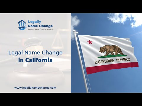 How to file a Name Change in California | Legal Name Change in California | Legal Name Change