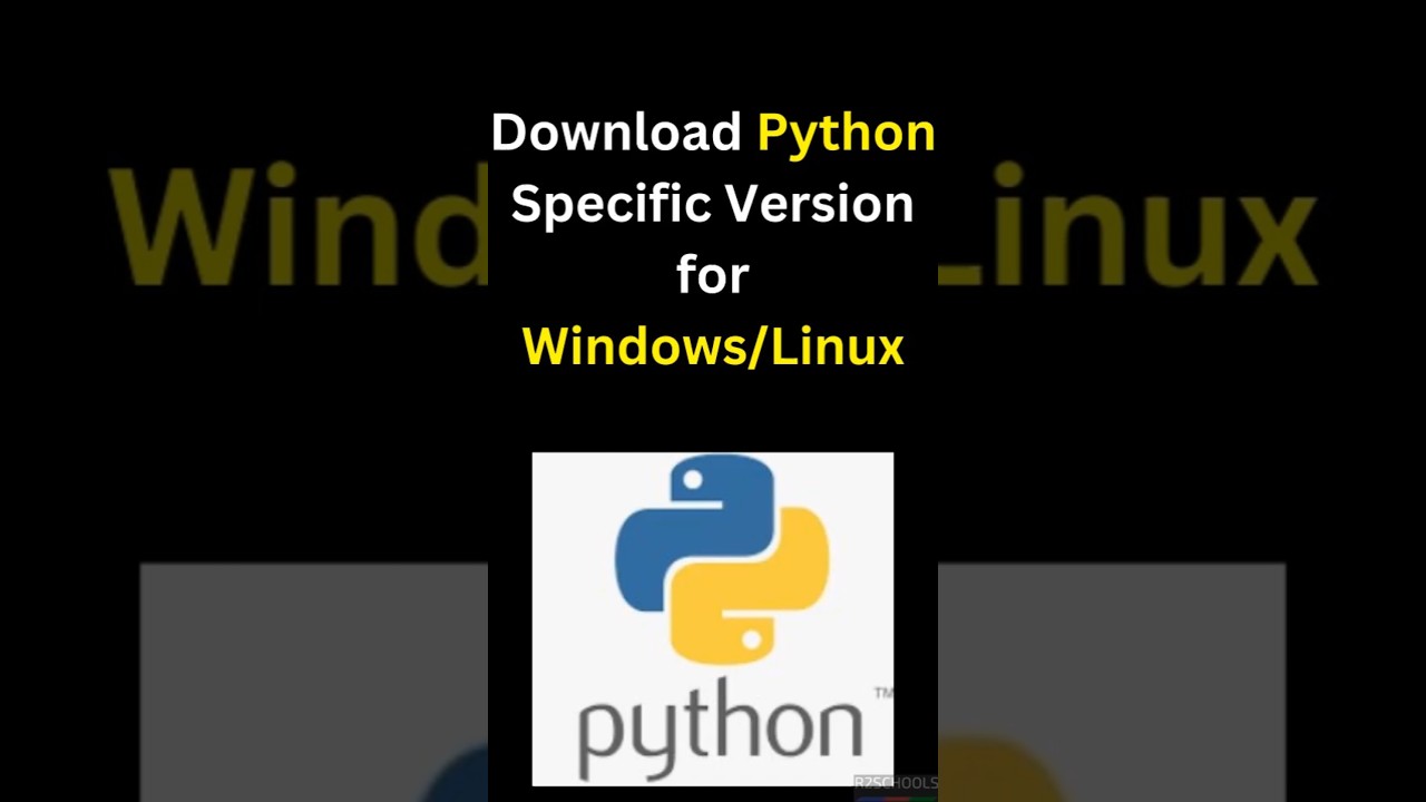 Download ANY Python Version You Want on Windows & Linux – Easy Guide!