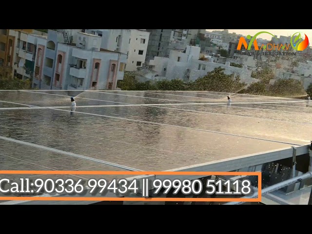 Solar Panel Cleaning Sprinkler - Madhav Nylon Solar Cleaning Sprinkler ...