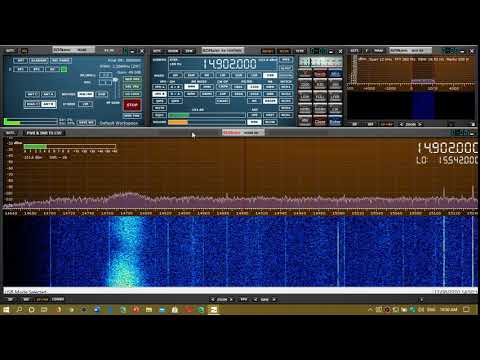 Civil Air Patrol CAP Control station 14902 kHz USB Shortwave