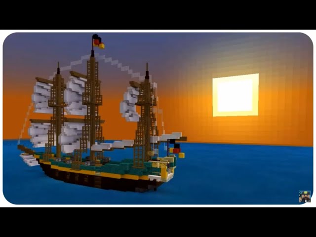 Minecraft Medieval Ship/Boat Tutorial Download Minecraft Map