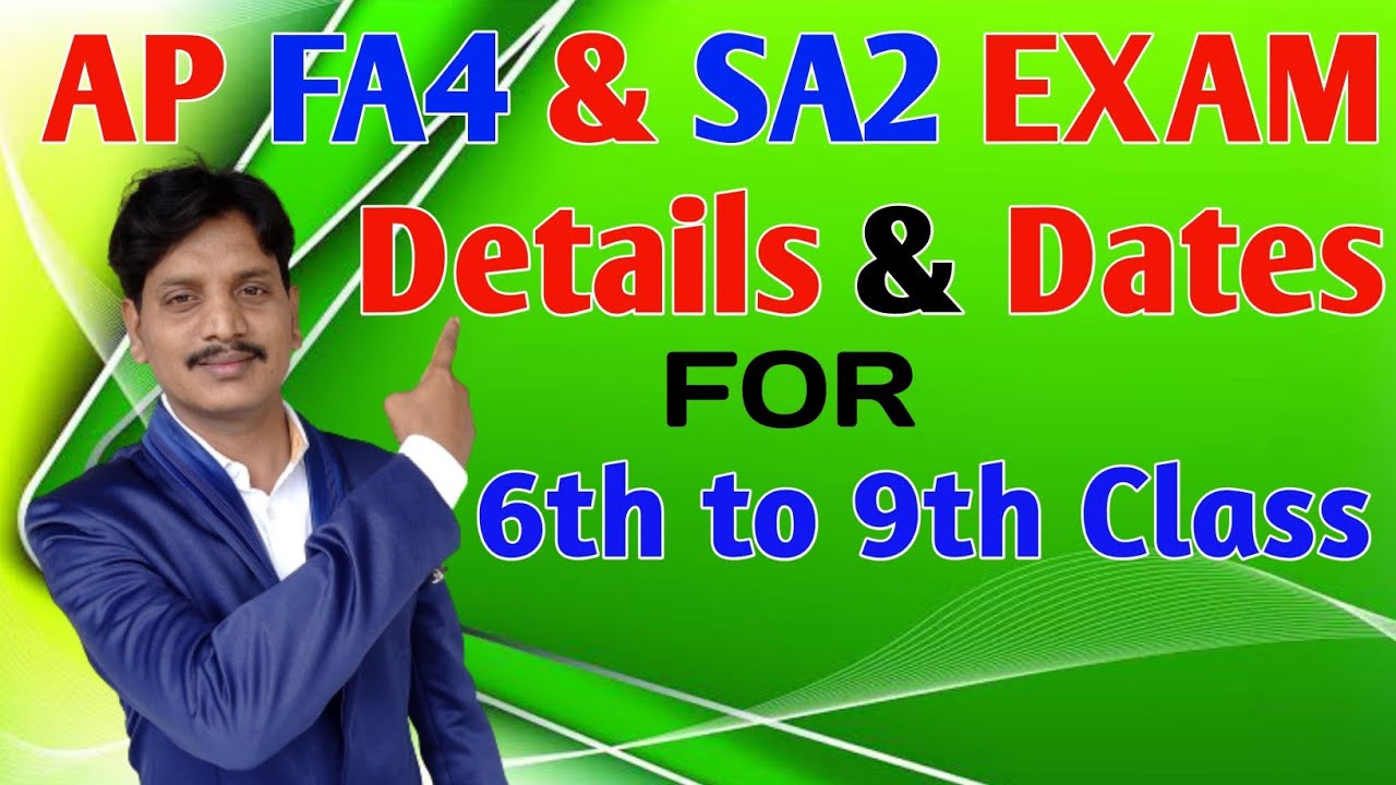 SA2 exam 9th class 2022|SA2 syllabus for class 9|SA2 exam 2022|FA4