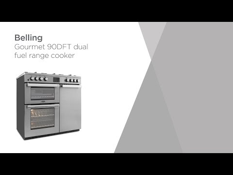 Belling Gourmet 90DFT 90 cm Range Cooker - Stainless Steel | Product Overview | Currys PC World