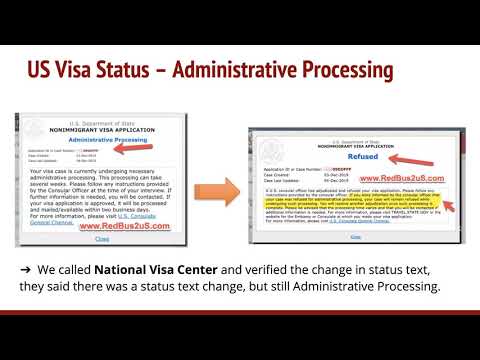 US Visa Case Status CEAC Changed to Refused from Administrative Processing