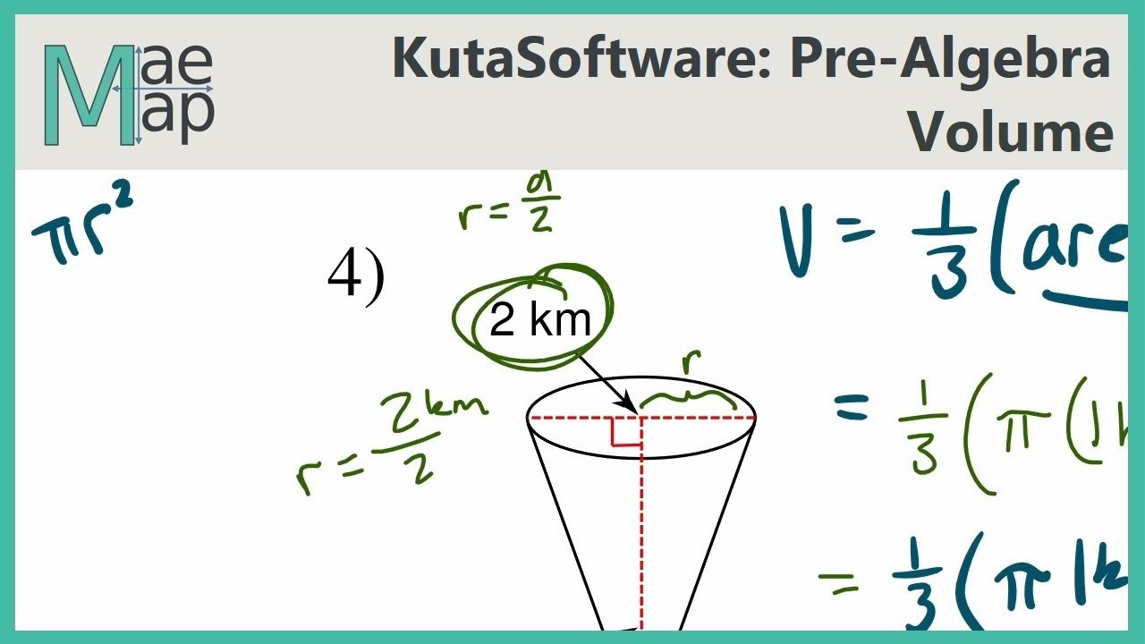 KutaSoftware: PreAlgebra- Volume