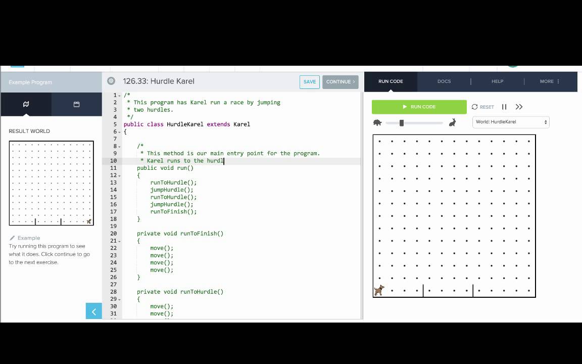 AP Java -- Commenting