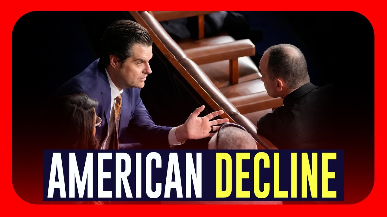 ‘CHAOS DOESN’T SCARE ME. AMERICAN DECLINE DOES.’ / THOMAS B. EDSALL - THE NEW YORK TIMES