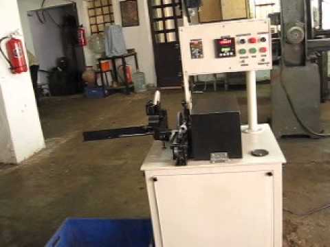 Spring End Grinding Machine and Compression Springs Coiling Machine ...
