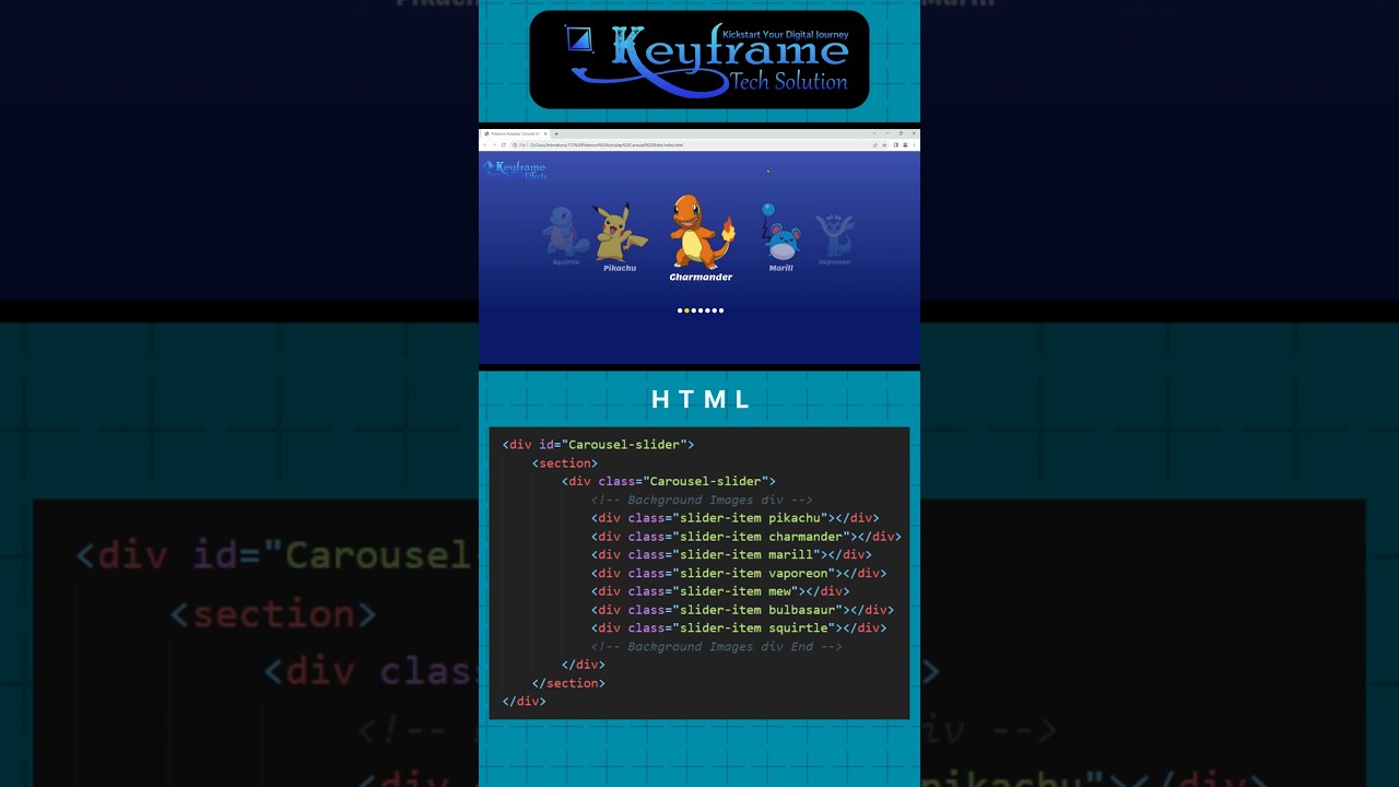 Autoplay Image Slider Tutorial | Build with HTML CSS & JavaScript #programming #coding