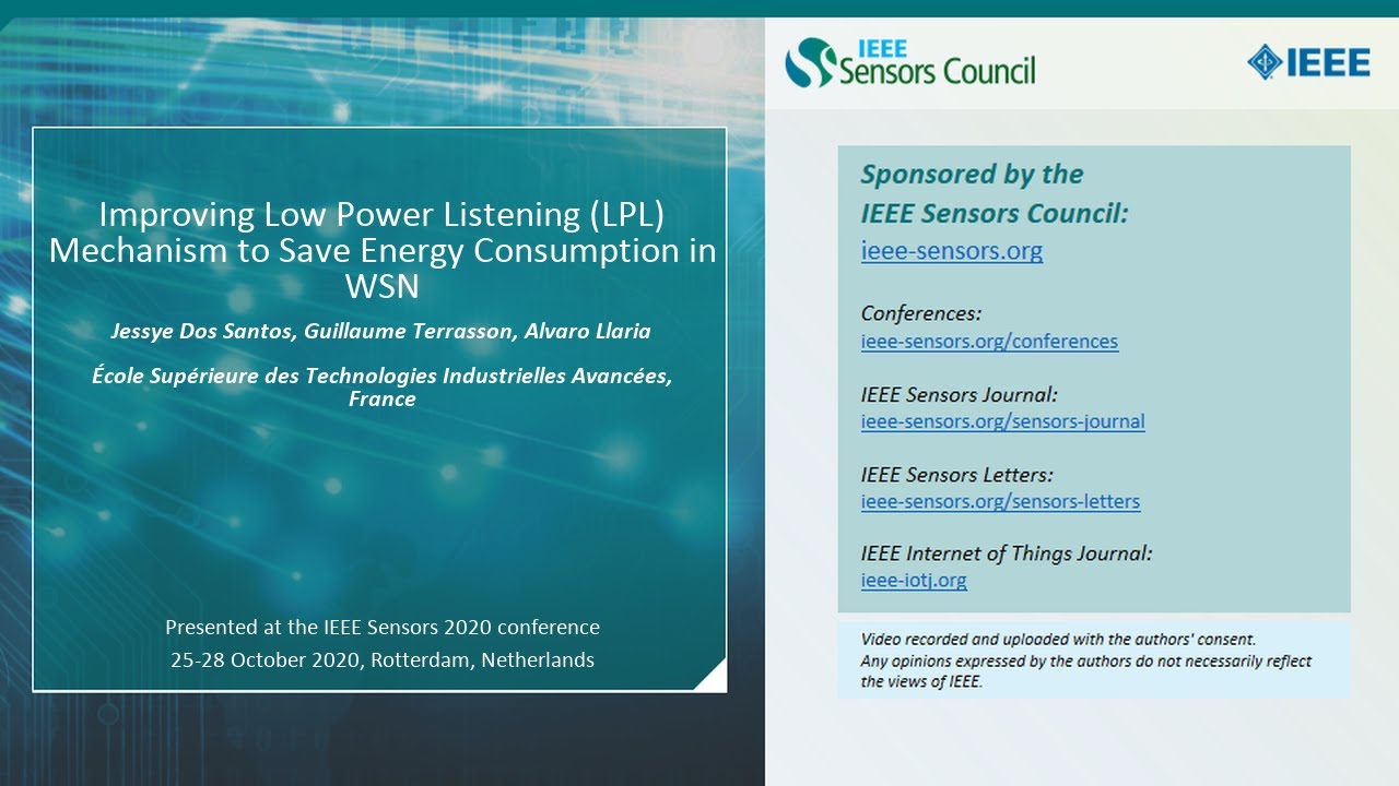 Improving Low Power Listening (LPL) Mechanism to Save Energy Consumption in WSN