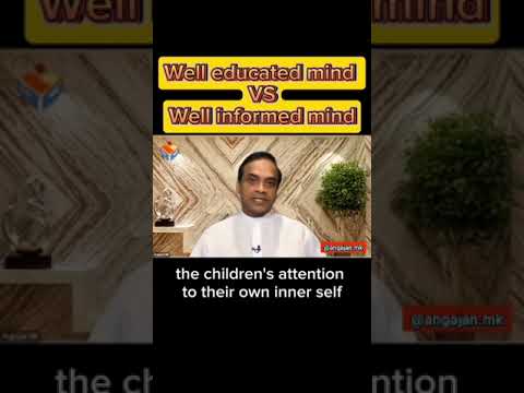 Well Educated Mind VS Well Informed Mind#lifemasteryfoundation #wisdom#mindset