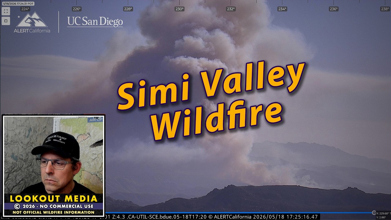 Sandy Fire and Santa Rosa Fire - 5/18/2026