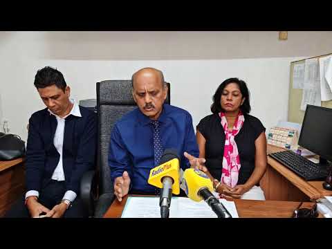 Mesures Budgétaires : Conférence de presse animée par Radhakrishna Sadien, président de la SEF