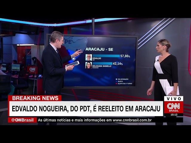 Edvaldo Nogueira (PDT) é reeleito prefeito de Aracaju | CNN Brasil Edvaldo Nogueira (PDT) é reeleito prefeito de Aracaju | CNN Brasil