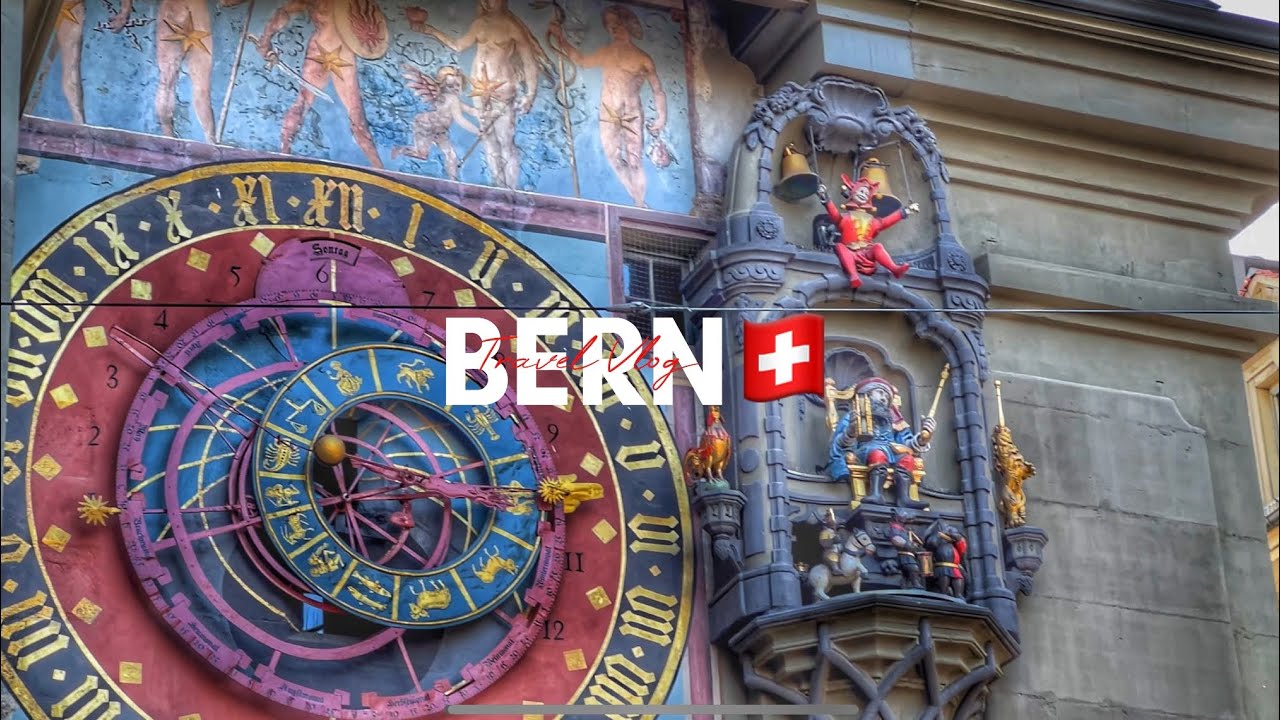 BERN🇨🇭Switzerland / Famous Clock Tower / Amazing Places to Visit / Center / Parliament Building