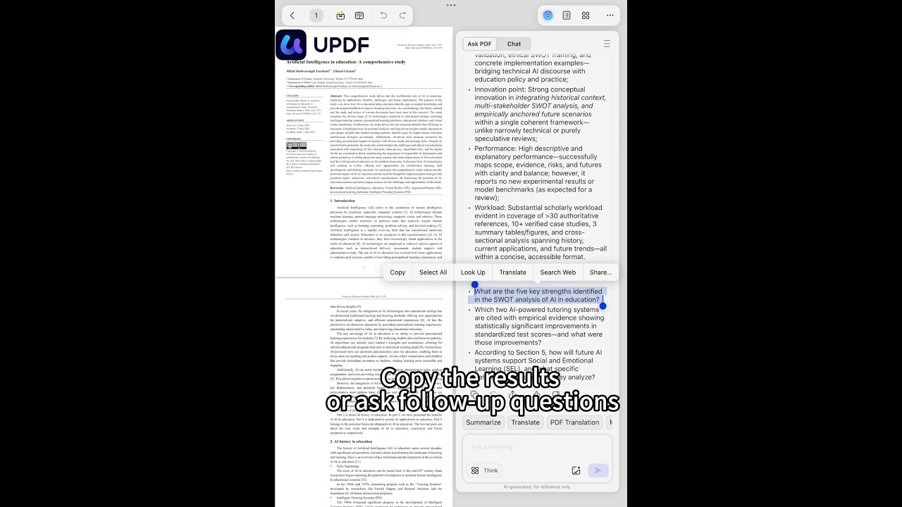 This PDF is way too long, and I just need the key points.