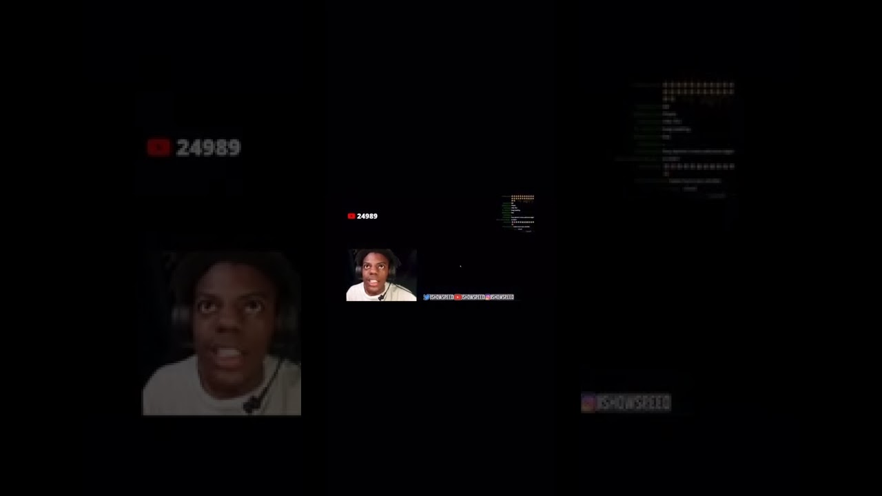 Speed says the hard R (funny) - IShowSpeed #shorts