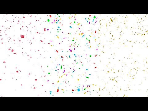 Confetti Falling Loop Animation I Looped Background Animation Free Version Footage #Shorts