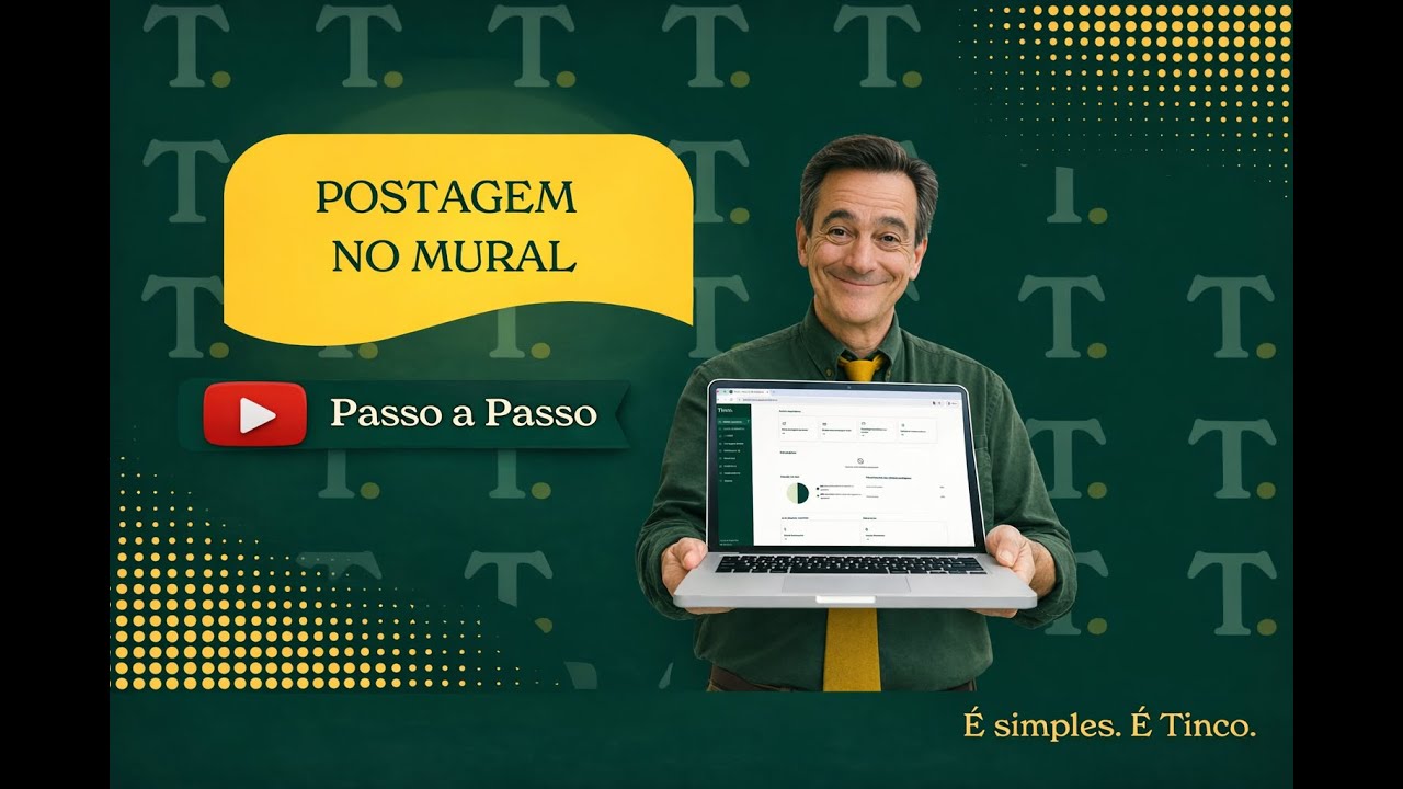 Como Fazer uma Postagem no Mural da Tinco | Passo a Passo