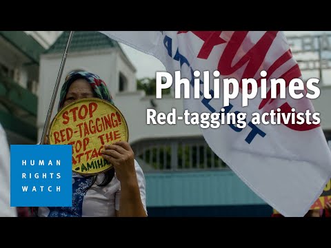 Philippines: Activists and Journalists Red-tagged