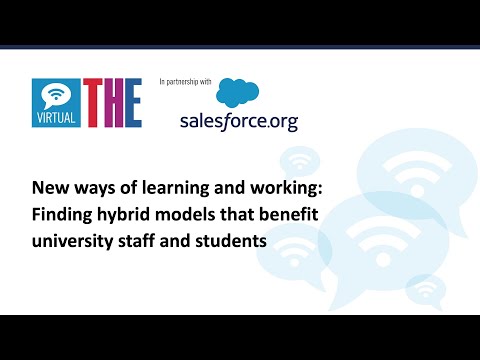 New ways of learning and working: finding hybrid models that benefit university staff and students