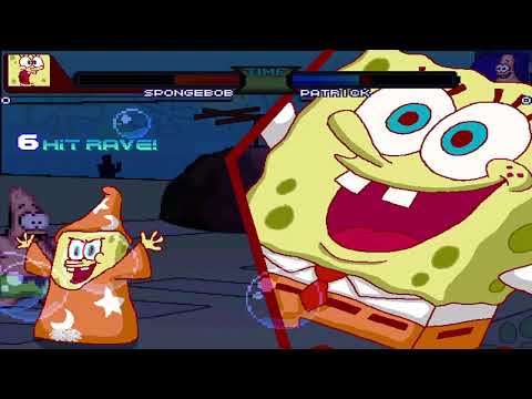 NICK54222 MUGEN: SpongeBob SquarePants VS Patrick Star