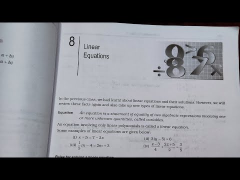 💥 Class 8 RS Aggarwal | Linear Equations in One Variable | Full Chapter Live with