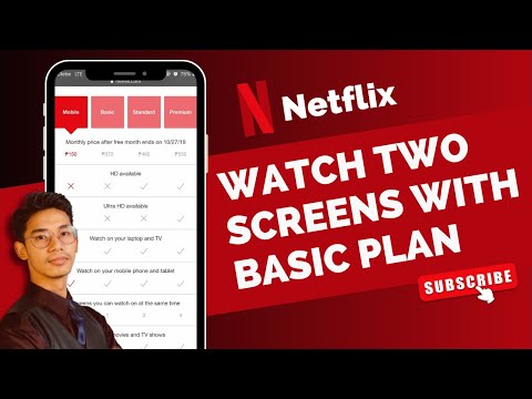 How to Watch Netflix on 2 Screens with Basic Plan