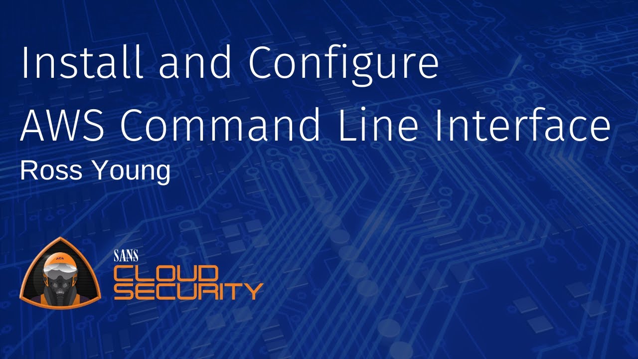 InstallAndConfigureAWS CLI 1