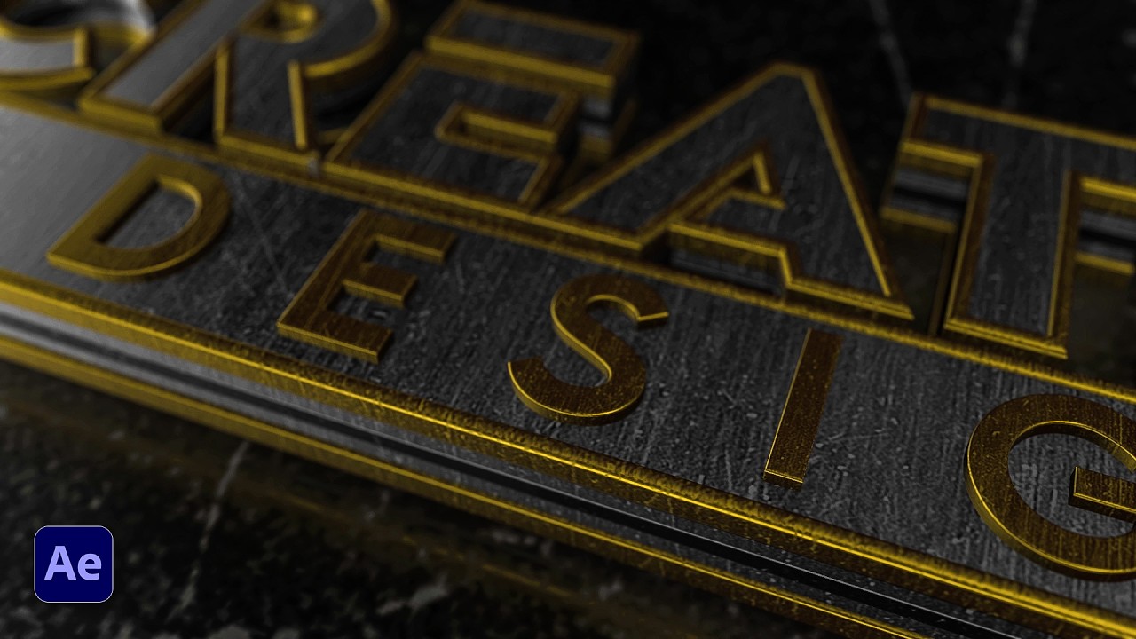 How to Create 3D Logo Animation Video | After Effects | Element 3D Tutorial