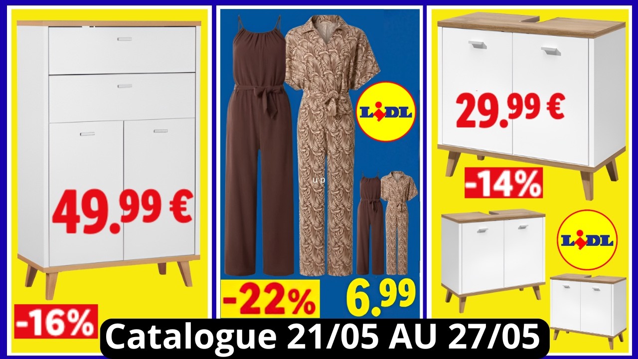 LIDL Catalogue De La Semaine Du 21/05/2026 AU 27/05/2026 LIDL France Arrivage De La Semaine #haul