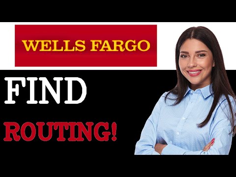 How To Find Routing Number On Wells Fargo (2025)