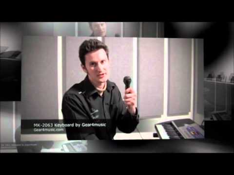 MK-2063 54-key Portable Keyboard by Gear4music
