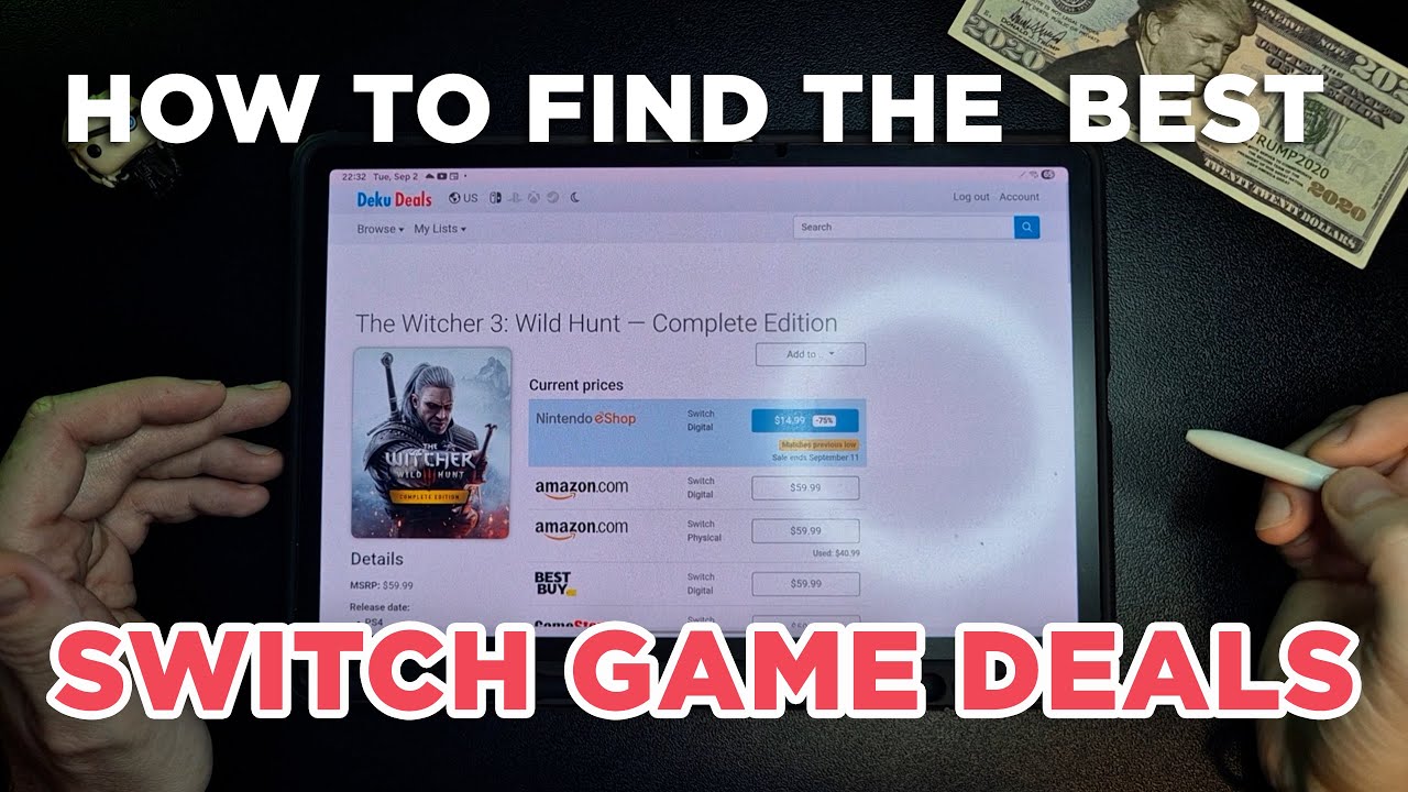 How To Buy Nintendo Switch Games For Cheap