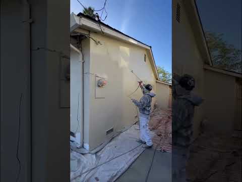 Painting in motion. #commercialpainting #paint #construction #exterior #exteriorpaint