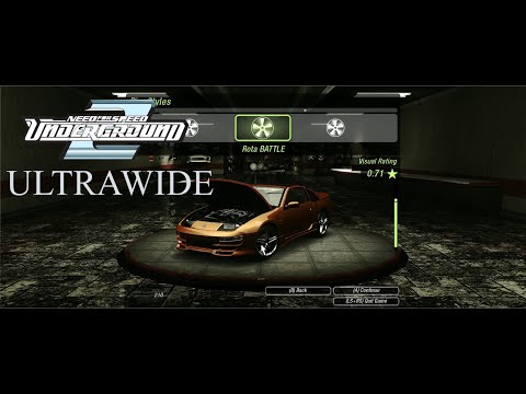 NFS UNDERGROUND 2 - 2023 REMASTERED! 35+ MODS | Part 2 | Nissan 300ZX + UltraWide aspect ratio test