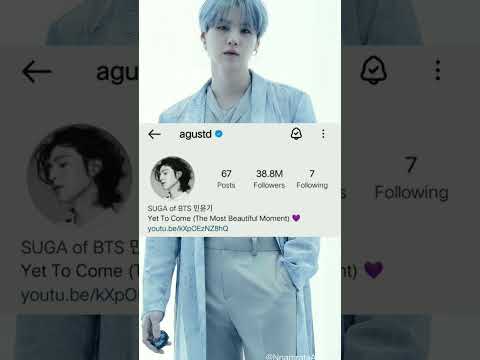 BTS members current Instagram followers #bts #shorts #jin #suga #jhope #rm #jimin #v #jungkook