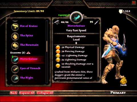 Steam Community :: Video :: Kingdom of Amalur Reckoning weapons