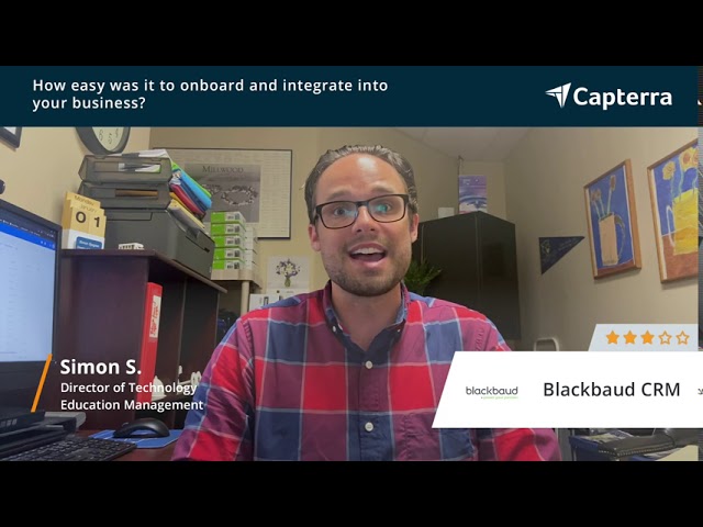Blackbaud CRM Reviews 2025. Verified Reviews, Pros & Cons - Capterra
