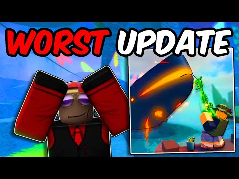 WORST UPDATE EVER in FISCH Roblox!
