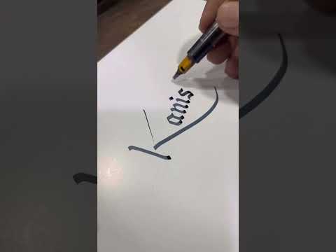 KANISHKA #kanishka #trending #shorts #calligraphy #artistahsan #viral
