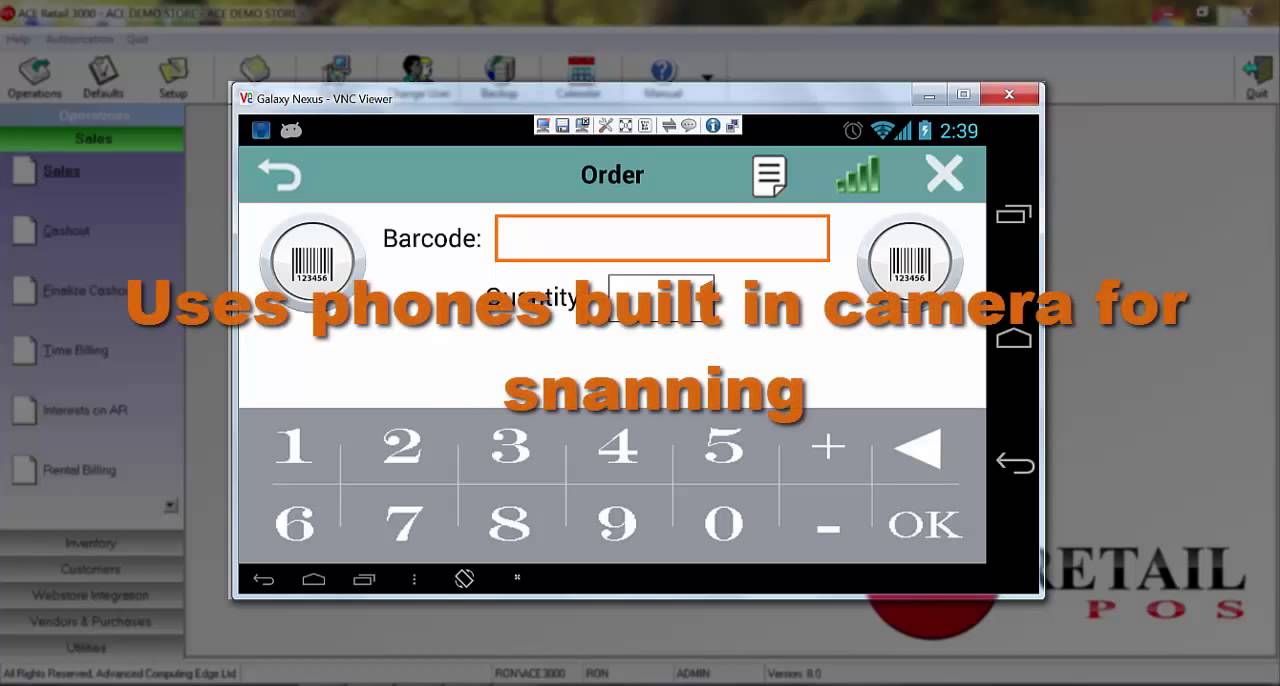 ACE Mobile POS - App Demo