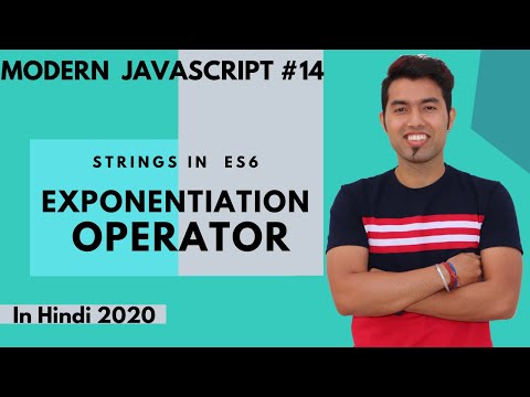 Learn ES6 14 Exponentiation Operator in ES6 in JavaScript in 2020 - Mind Luster